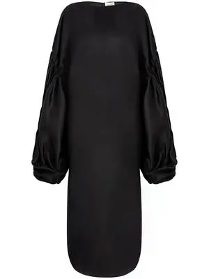 Khaite Zelma Silk Maxi Dress