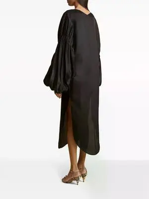 Khaite Zelma Silk Maxi Dress