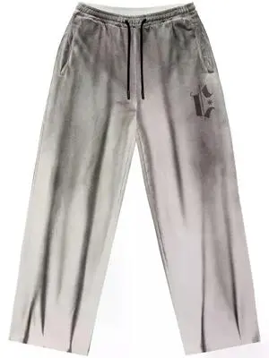 COUNTY OF MILAN Spray-effect Track Pants - Neutrals