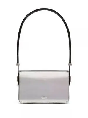 Valentino Garavani Small Letter Mirrored Shoulder Bag - Silver