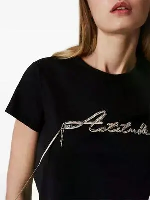 TWINSET Logo-embellished T-shirt