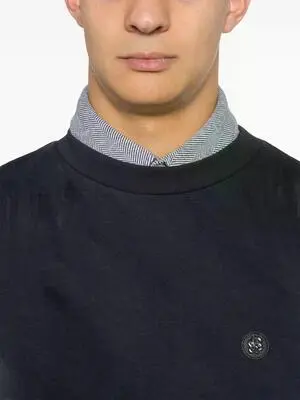 BOSS Crew-neck Sweatshirt - Blue