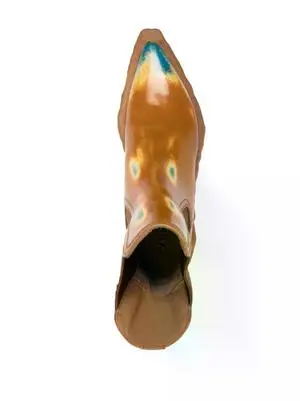 Camper Venga Pointed-toe Ankle Boots - Brown
