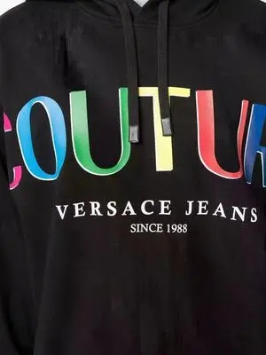 Versace Logo-print Cotton Hoodie