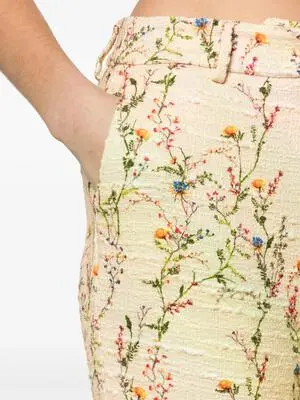La DoubleJ 24/7 Floral Straight-leg Trousers