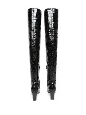 Khaite Marfa 85mm Leather Boots