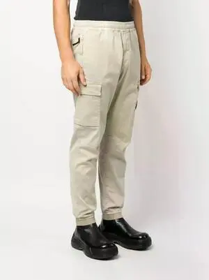 Stone Island Tapered-leg Cargo Trousers - Neutrals