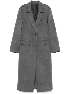 TOTEME Wool Coat - Grey