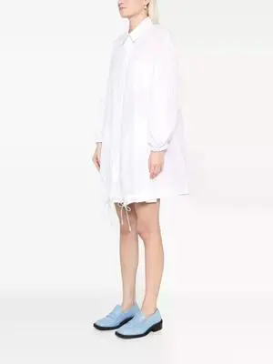 Simone Rocha Button Placket Trapeze Shirt Dress