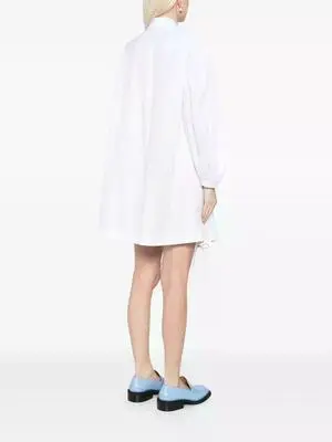 Simone Rocha Button Placket Trapeze Shirt Dress