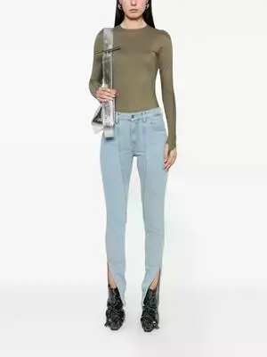 MUGLER Seam-detail Jeans