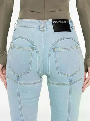 MUGLER Seam-detail Jeans