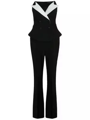 Karl Lagerfeld Kl Studio Tailored Jumpsuit - Black