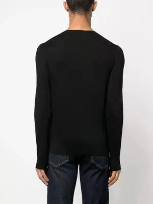 TOM FORD Fine-knit Wool Jumper - Black