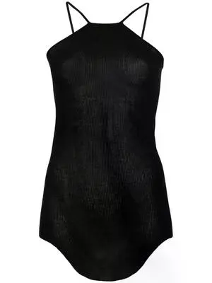 Rick Owens Scorpio Ribbed-knit Tank Top