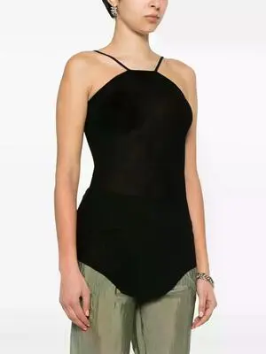 Rick Owens Scorpio Ribbed-knit Tank Top