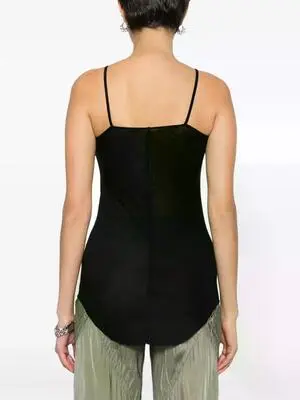 Rick Owens Scorpio Ribbed-knit Tank Top