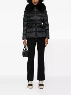 Moncler Boed Padded Hooded Jacket - Black