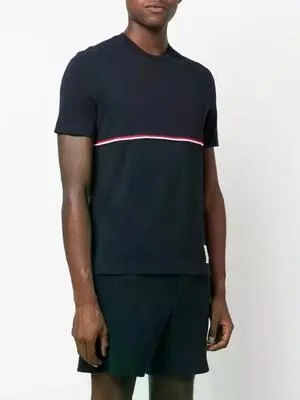 Thom Browne Rwb Stripe T-shirt - Blue