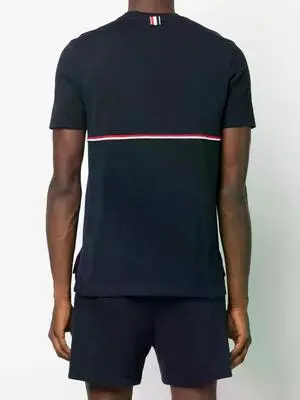 Thom Browne Rwb Stripe T-shirt - Blue