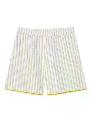 CHATEAU ORLANDO Deckchair Striped Shorts - Neutrals