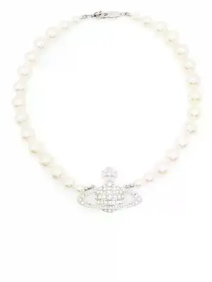 VIVIENNE WESTWOOD Orb-motif Pearl Necklace