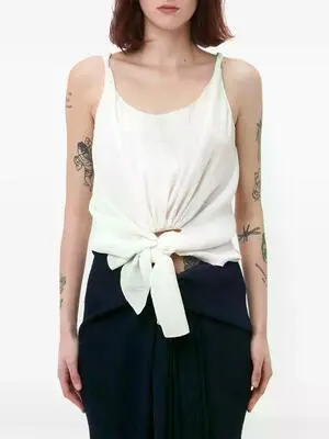 JW Anderson Knotted Tank Top - White