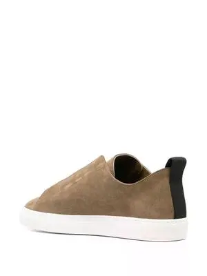 JAMES PERSE Suede Solstice Sneakers