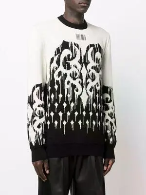 VTMNTS Drip-print Jumper