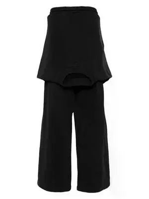ALAINPAUL Layered Cotton Track Pants