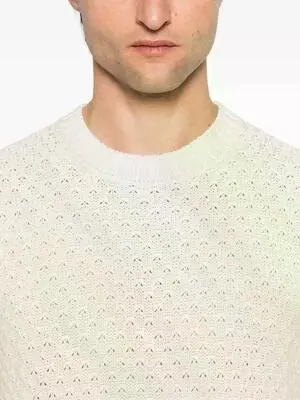 Canali Cotton Crew Neck Sweater