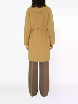 Burberry Diamond Quilted Padded Parka Coat