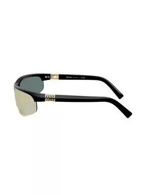 Miu Miu Oversize Frame Sunglasses