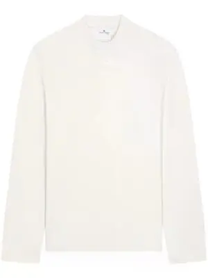 COURREGES Volcano Logo-appliqué T-shirt