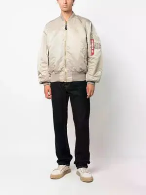 Alpha Industries Reversible Zip-up Bomber Jacket