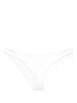 Marysia Newport Metallic Bikini Bottoms - Silver