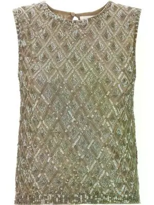 P.a.r.o.s.h Gild Top - Neutrals