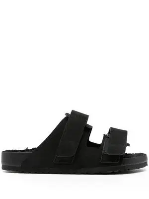 BIRKENSTOCK X Tekla Uji Shearling Sandals - Black