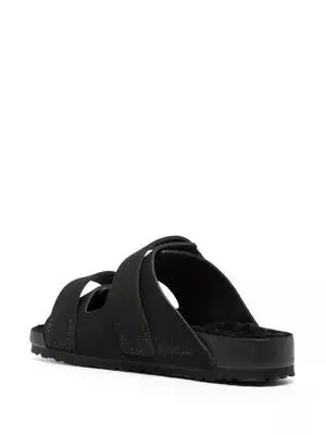 BIRKENSTOCK X Tekla Uji Shearling Sandals - Black