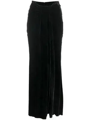 Blumarine Slit-detail Ankle-length Skirt