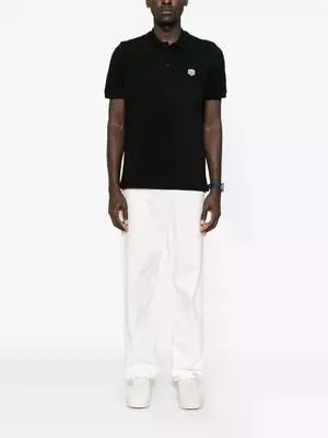 Kenzo Happy Tiger Polo Shirt - Black