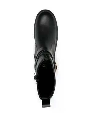 Pinko Leather Ankle Boots