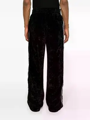 Amiri Crushed Velvet Track Pants