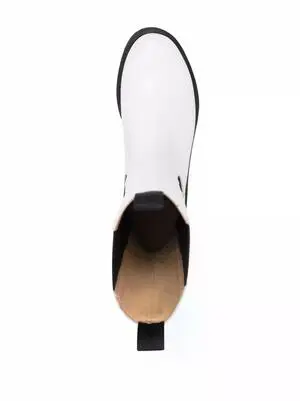 SCAROSSO Naomi Leather Mid-calf Boots
