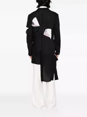 Yohji Yamamoto Graphic-print Blazer