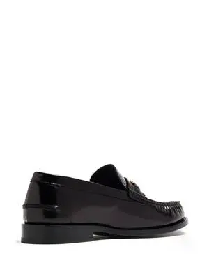 Versace Medusa '95 Leather Loafers - Black