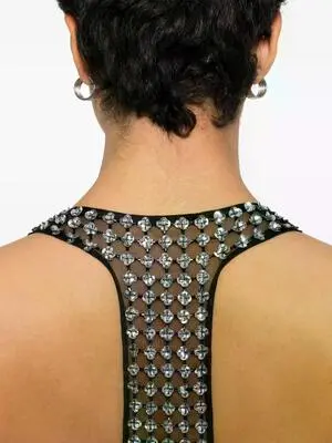 Max Mara Sequin-embellished Maxi Dress - Black