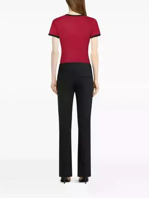 COURREGES Logo T-shirt - Red