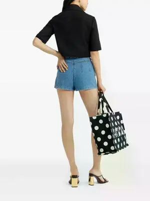 PATOU Denim Mini Shorts