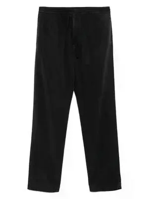 Canali Drawstring-waistband Trousers - Blue